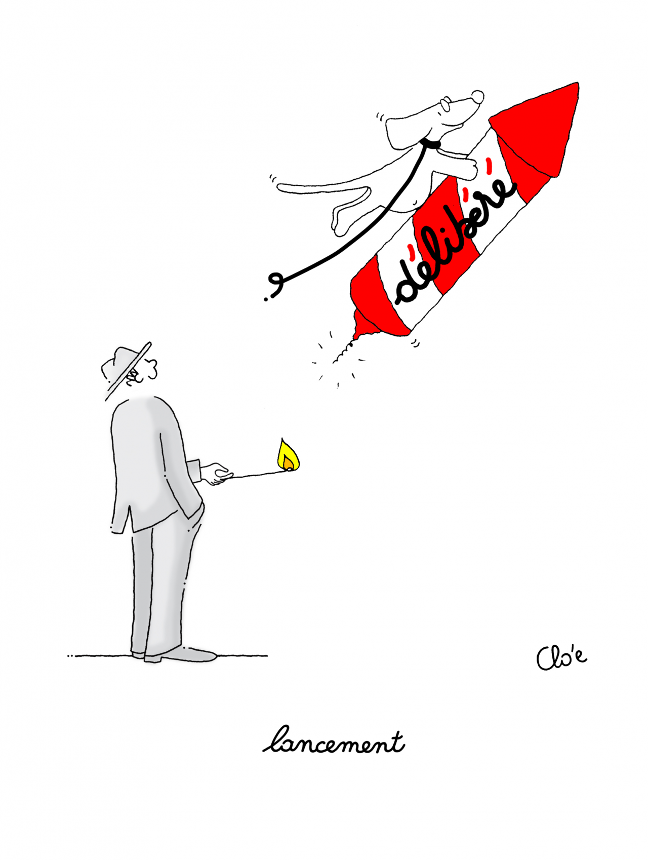 Le lancement de délibéré vu par Clo’e | délibéré
